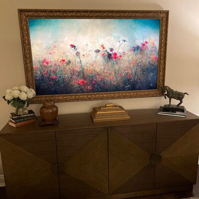 Autumn Scenery Art Deco Samsung Frame TV Art Boho Abstract Watercolor ...