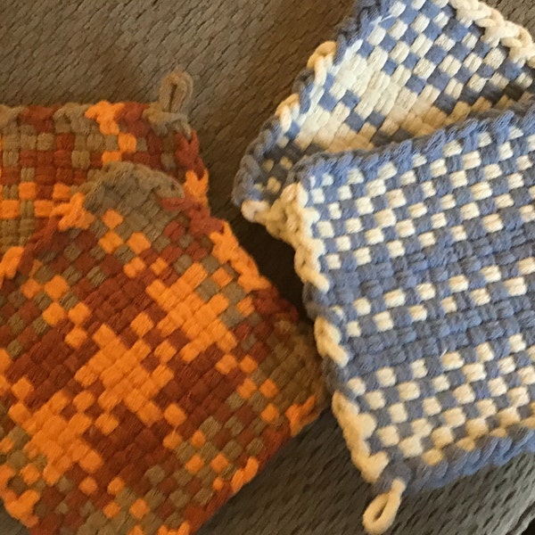 7" Cotton Potholder Loops for Traditional Friendly Loom in Individual Colors Set of 18 - Etsy