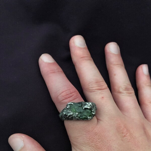 Citrine Ring the Sun of Thelidon, Druid Magic Ritual Ring - Etsy