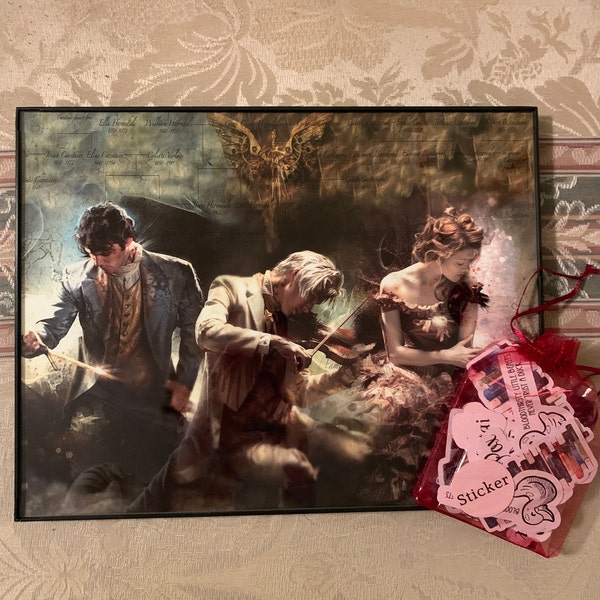 The Infernal Devices Graphic Image Print, Clockwork Angel, Clockwork ...