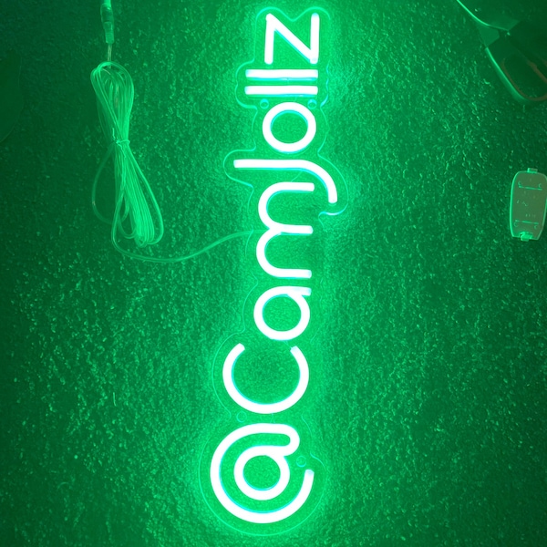 Custom Neon Sign - Instant Quote + Mockup - Neon Light - Name Sign ...