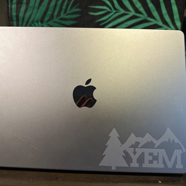 Pick Size/color | YEM Tree & Mountains Sticker Transfer | In/outdoor ...