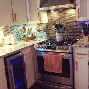 Boho Rod Drawer Pull , Dark Oak Rattan Handle, Wicker Drawer Pull ...