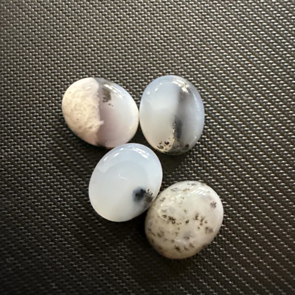 Natural Form Salt and Pepper Herkimer Diamond Quartz, Two Point ...