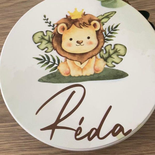 Personalized Girl Boss Photo Frame Magnet Boss Baby Girl First Birthday ...