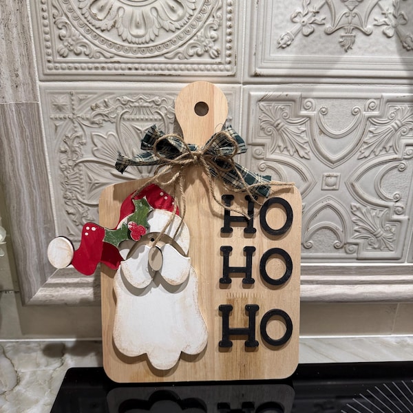 Santa Clause Finished Board #021 - Etsy