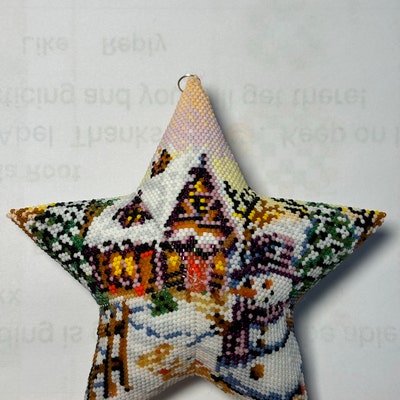 Anime Characters 3D Peyote Star Pattern PDF Idol Beaded Star Pattern ...