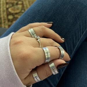 OBX Character Inspired Rings Adjustable - Etsy