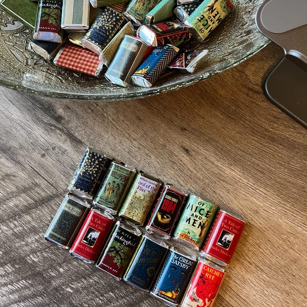 Classic Horror Movie Hershey Miniatures Wrappers - Etsy