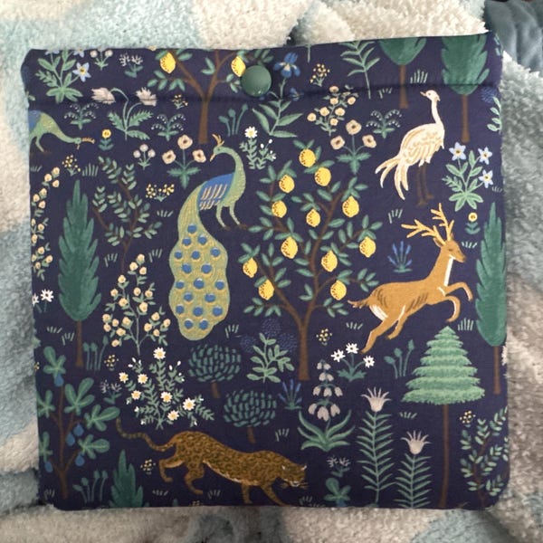 Book Sleeve for Books, Padded Book Sleeve, Pretty Floral Book Cover ...