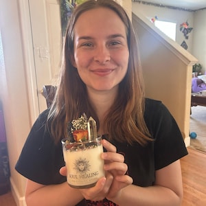 Spirit Guide Connection Botanical & Crystal Infused Oil Intention Oil ...