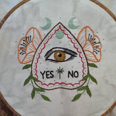 Boho Modern Floral Embroidery Pattern PDF Flower Embroidery - Etsy