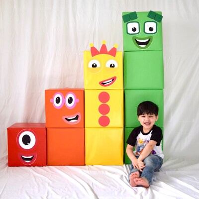 Numberblocks Glasses 7 Party Favor/photo Prop Svg Png - Etsy