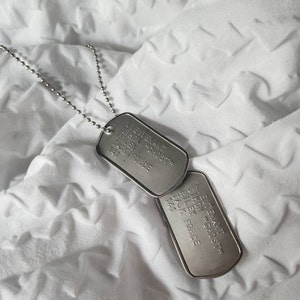 Simon 'ghost' Riley US Military Dog Tag Set - Etsy