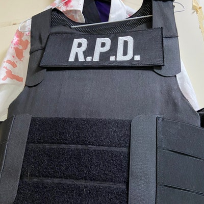 Raccoon City R.P.D. Tactical Vest Patches 3 Pack Combo Set Hook and ...