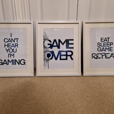 Gaming Prints Gaming Poster Printable Video Game Wall Art - Etsy