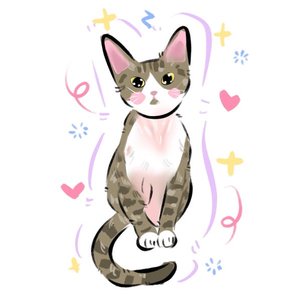 Custom Kawaii OC Portrait Cute Chibi Y2K Anime Cartoon Commission ...