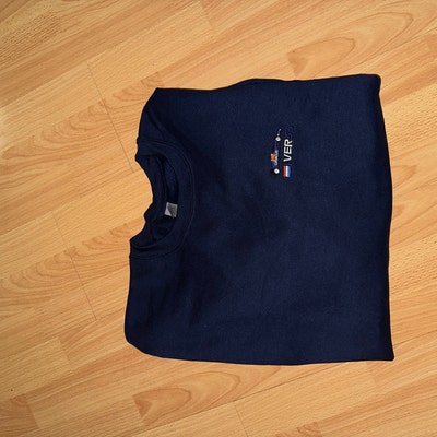 F1 Red Bull Car max Verstappen and Sergio Perez Embroidered Unisex Crew ...