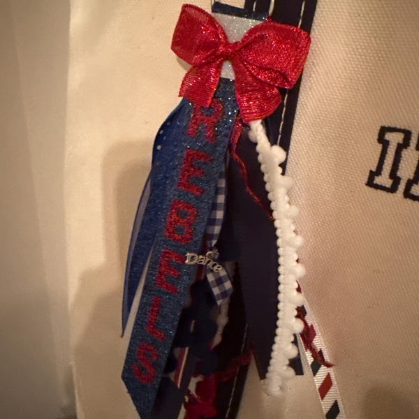 Custom Ribbon Bag Tassel - Etsy