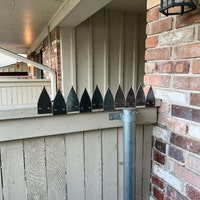 Side Mount Metal Security Fence Wall Spikes Anti-climb Fence Spikes ...