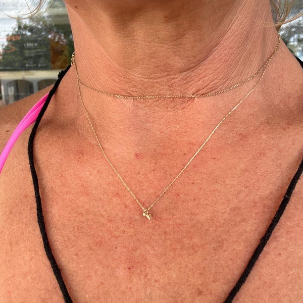 14k Solid Gold Angel Wing Necklace • Paved Diamond Angel Wing Pendant ...