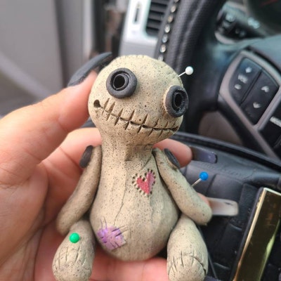 Clay Not Toxic Resin Voodoo Doll, Handmade Voodoo Doll, Incense Burner ...
