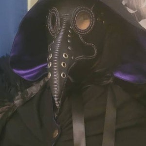 Genuine Leather Handmade Hand Stitched Biker Mask Leather Mask Face ...