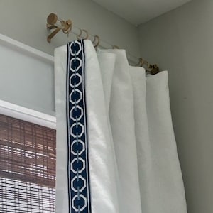 For 1 Inch Diameter Rod Bypass/carryover Curtain Rings With Eyelet for ...