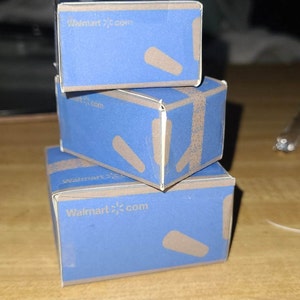 Mini Amazon Boxes & Envelopes Template Works on Cricut - Etsy
