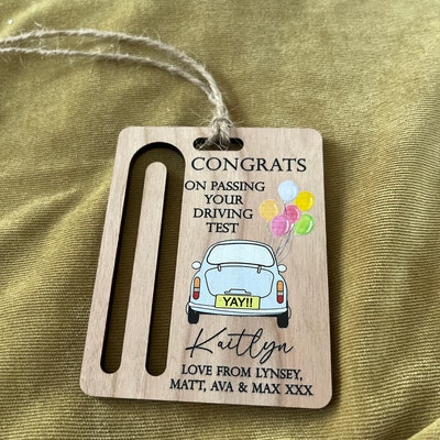 Congratulations Gift, Congratulations on Passing Your Driving Test ...