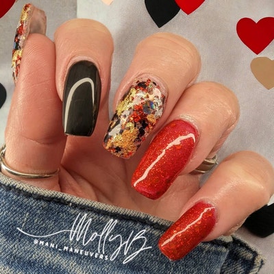 Dragon Daggers Set / Dragon Scales, Burnished Bronze, Copper Penny and ...