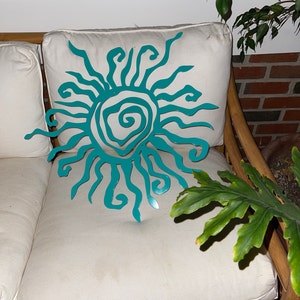 Hippie Fun Wacky Sun THE ORIGINAL Unique Metal Sun | Etsy