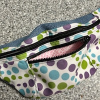 Hip Bag SEWING Pattern, VIDEO, 2 Sizes, Hipster Pouch, Bag Pattern ...