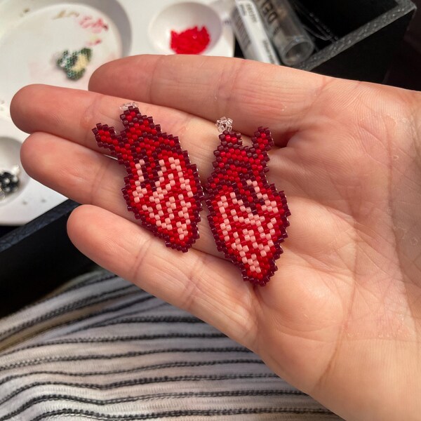 Cute Dinosaur Brick Stitch Pattern | Brick Stitch or Peyote Pattern ...