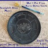 PRINTABLE Charm Casting Mat Divination Not, Tarot Pendulum Oracle ...