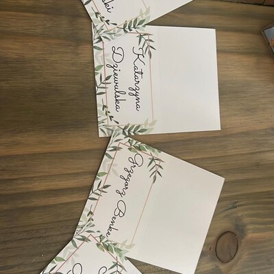 Personalised Guest Menu in Minimalist Design BT107 Menu Place Card - Etsy