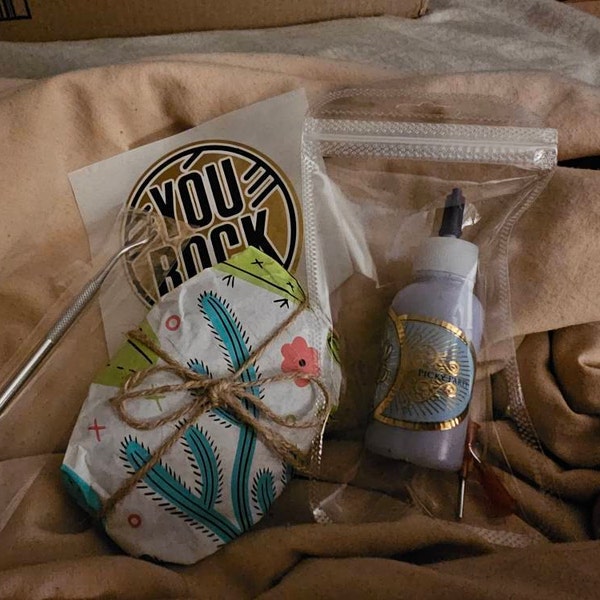 Picky Party® Sensory Picking Stone Purple and Caribbean Blue (tweezer ...