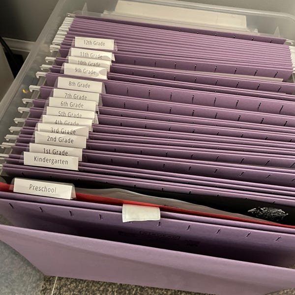 Printable Home Labels | Instant Download | Household File Box Labels ...