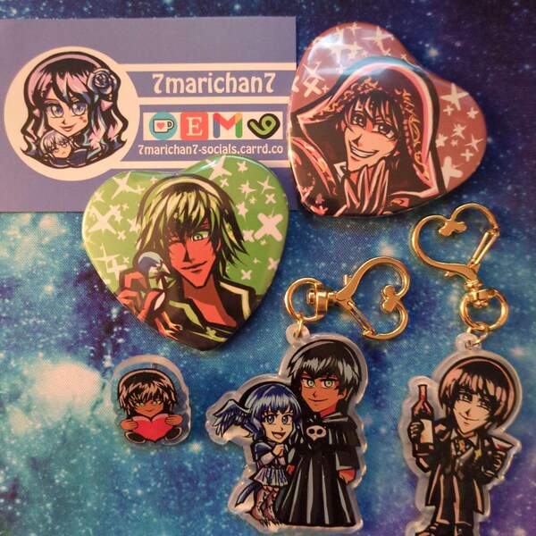 FFXIV Heart Badges - Etsy