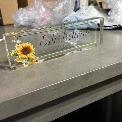 Desk Name Sign Desk Name Plate Name Tag Name Badge Name Sign Nameplate ...