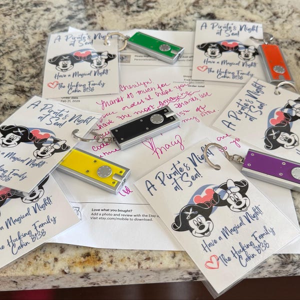 Pirate Night Fish Extender or Pixie Dust Gifts. Set of 5 - Etsy