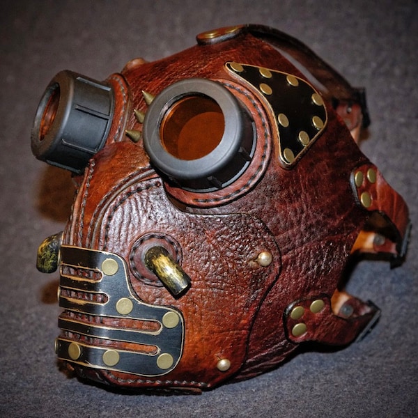 Steampunk Mask Pattern - DIY Mask - Pdf Download - Video Tutorial - Etsy