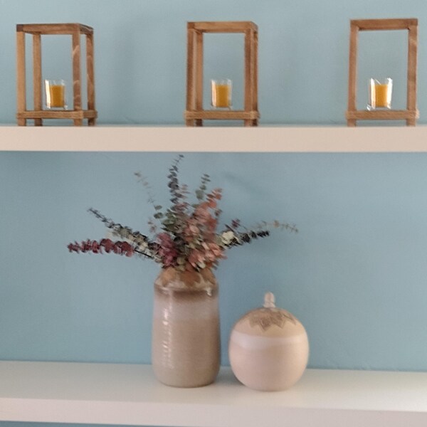 Forest Moss Wall Clock Temperate Forest Moss and Plants Clock for ...