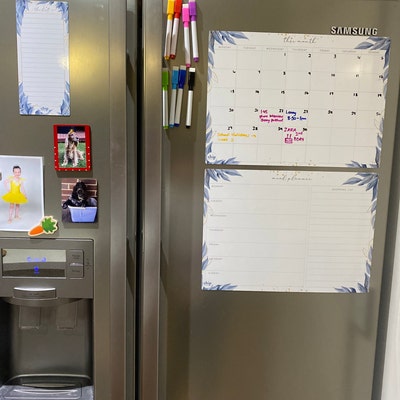 Magnetic Meal Planner NEW RANGE Meal Planner - Etsy