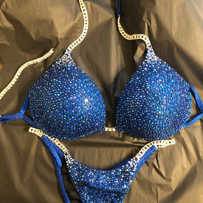 Custom Men's Bodybuilding Posing Trunks Yellow NPC - Etsy