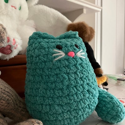 Chonky Potato Cat Crochet PDF Pattern Amigurumi Low Sew Beginner ...