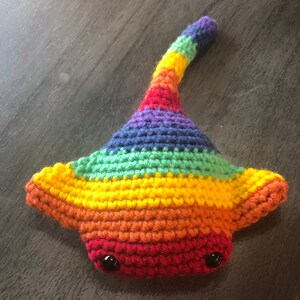 Custom Crochet Amigurumi Stingrays, LGBTQ Pride, Made to Order - Etsy