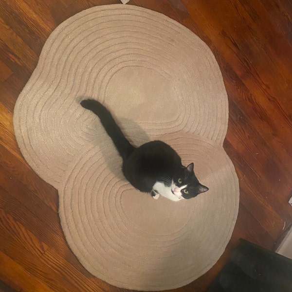 Heart Shaped Carpet, Tufted Rug Self Love Club Handmade Rug, Home Decor ...