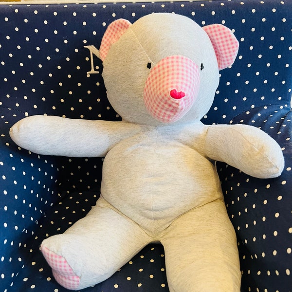 Memory Teddy Bear Keepsake Plush Sewing Pattern & VIDEO Tutorial ...