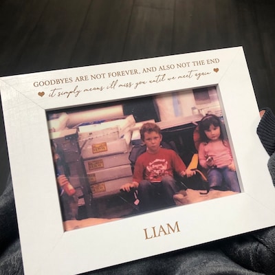 Personalised 40th Birthday Photo Frame Birthday Gift 40th - Etsy UK